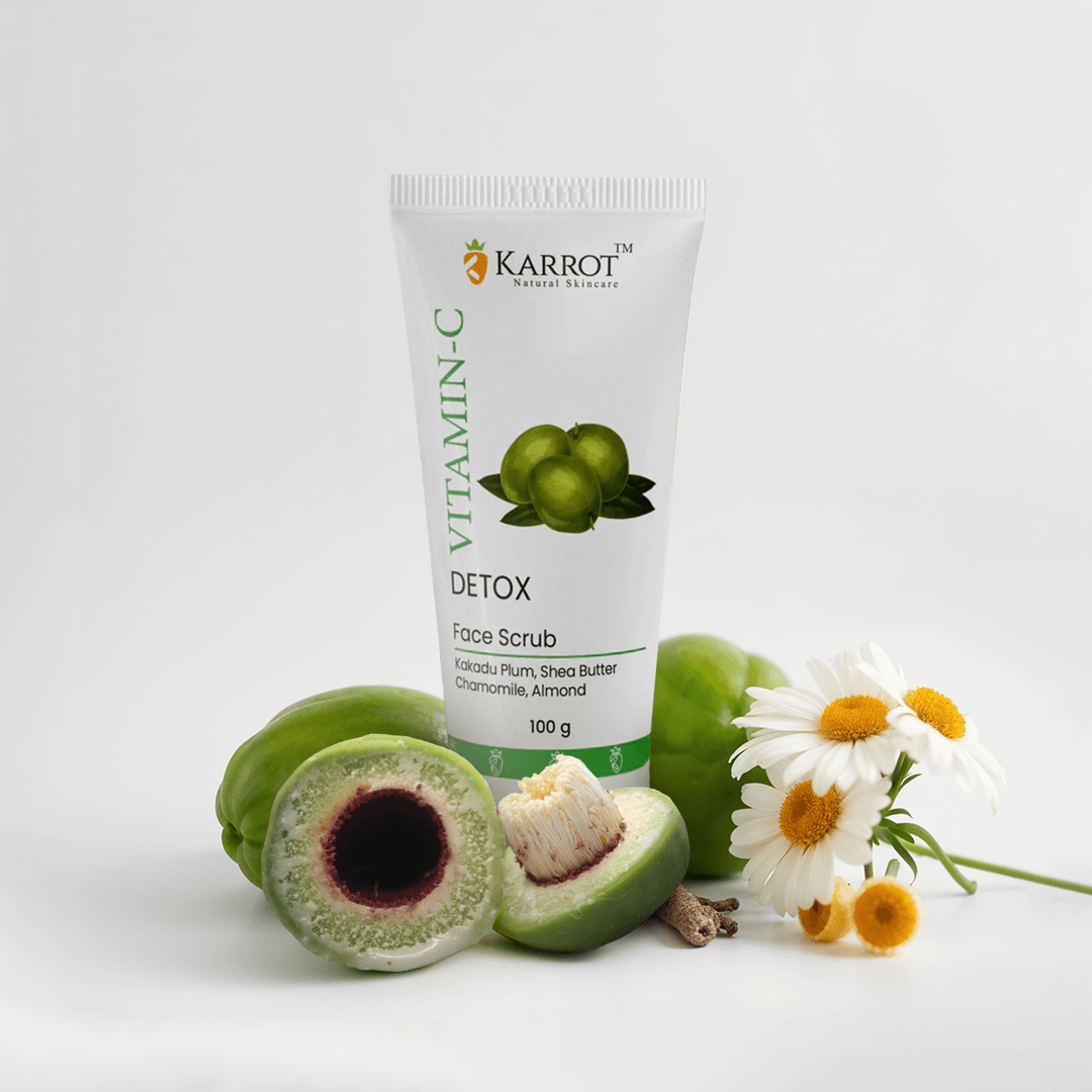Vitamin C Face Scrub – Karrot Natural