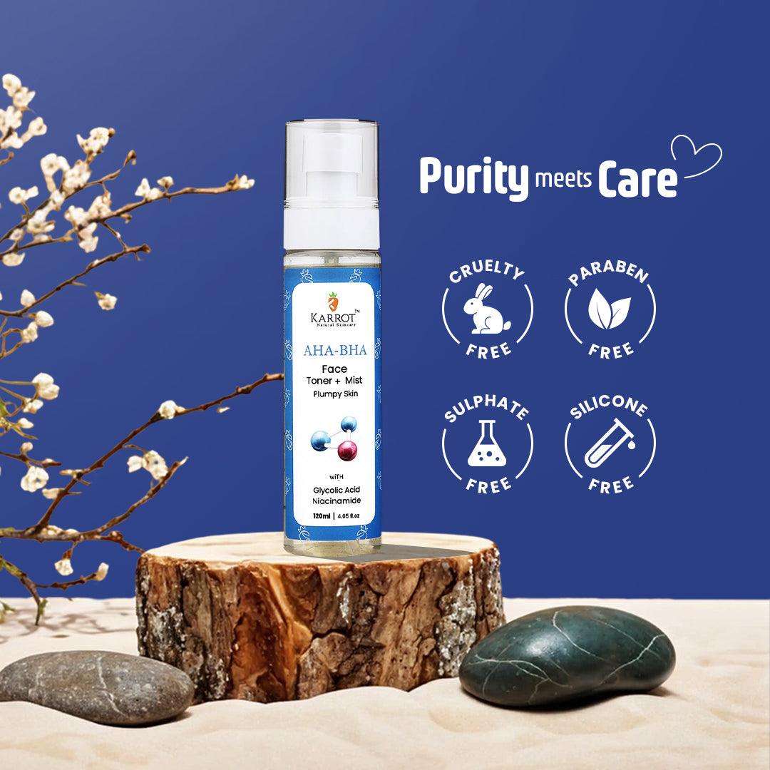 AHA BHA Face Toner – Karrot Natural
