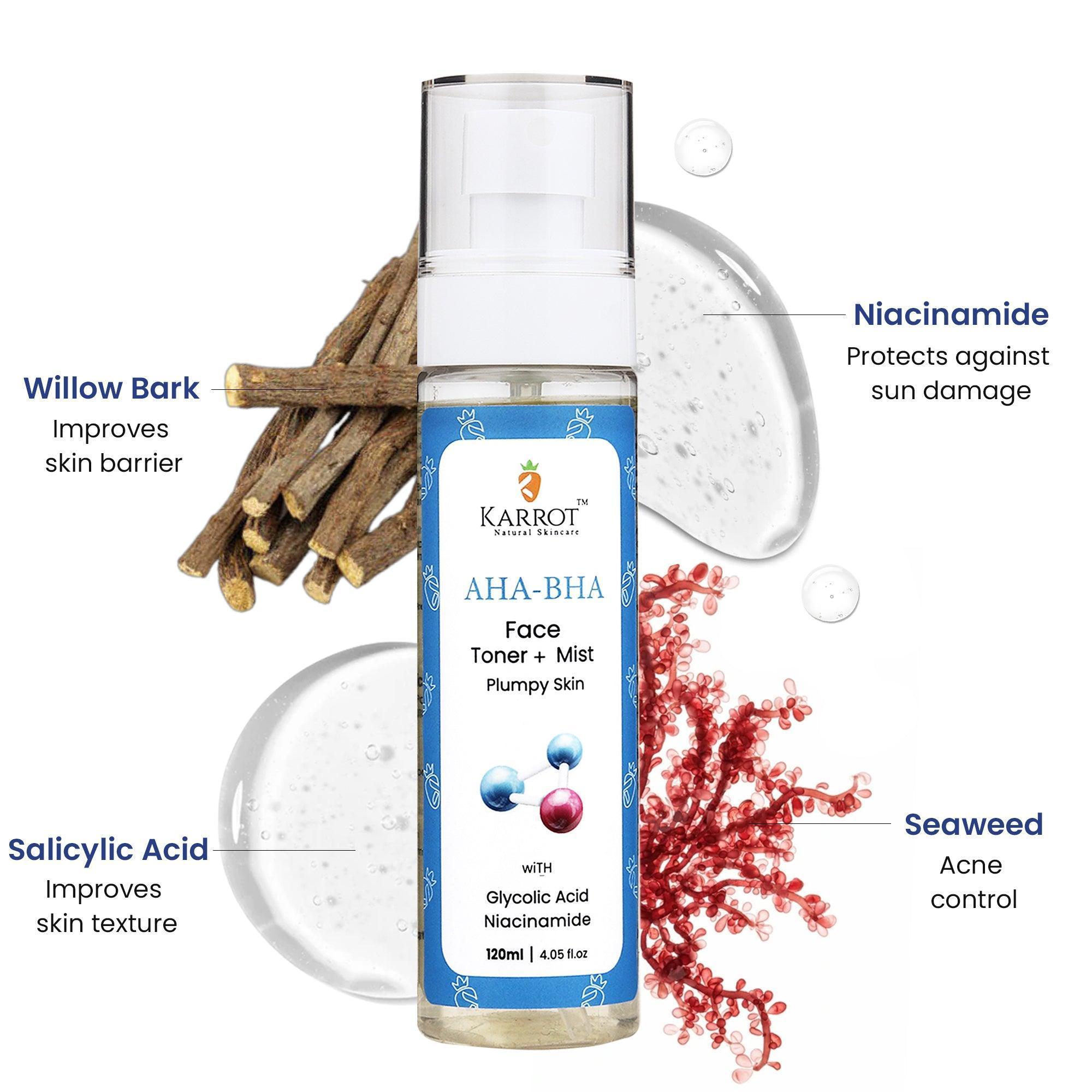 AHA BHA Face Toner – Karrot Natural